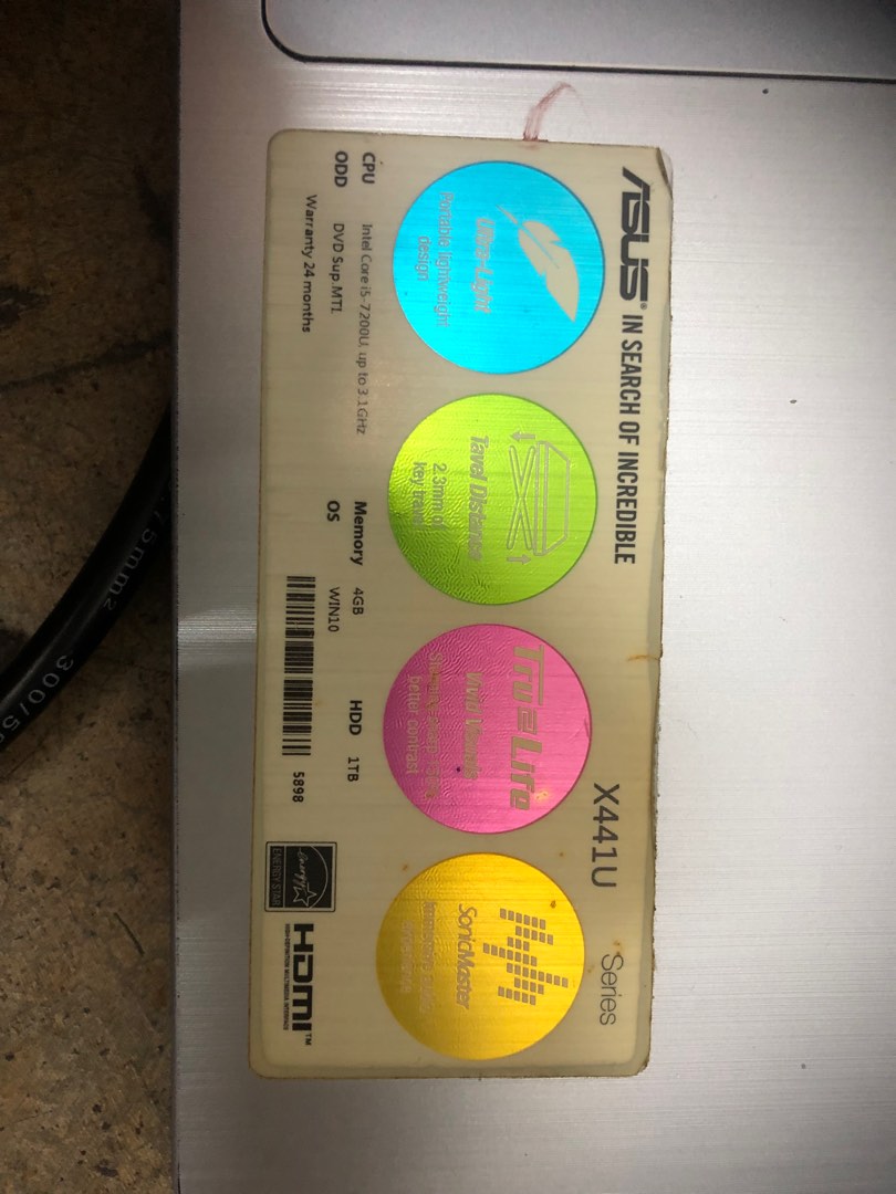 laptop Asus X441U i5 NVIGIA, Computers & Tech, Laptops & Notebooks on ...