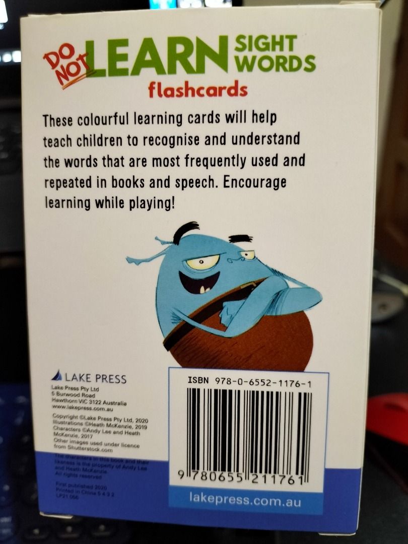 LEARN 123 (3+) & LEARN SIGHT WORDS (4+) Flash Cards by Andy Lee, Babies ...
