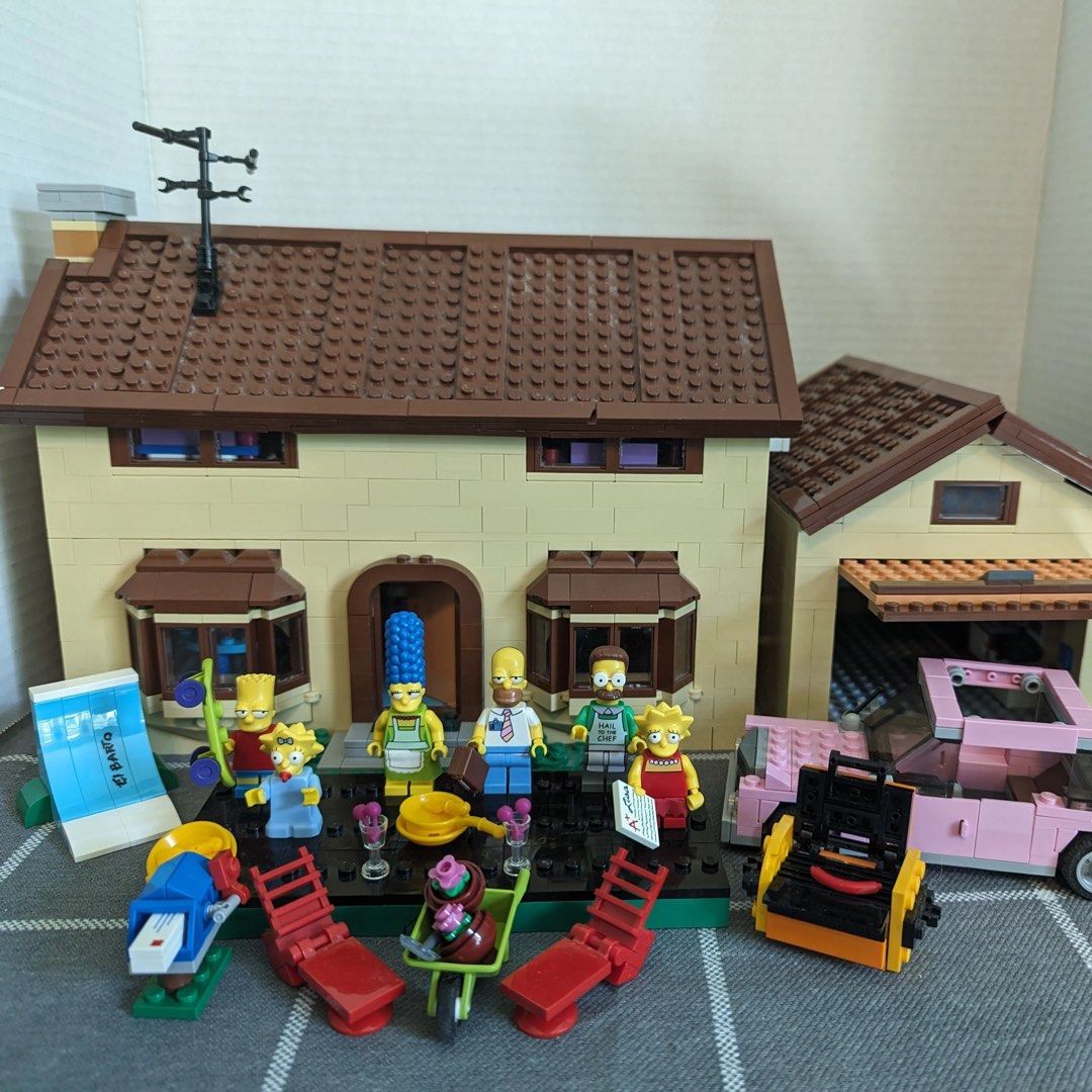 Lego Simpsons House (Build), Hobbies & Toys, Toys & Games on Carousell