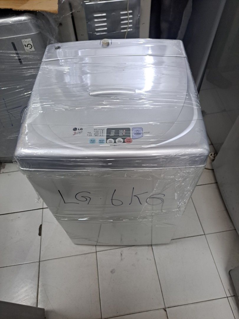 LG 6kg full automatic warning machine one month warntey ada, TV & Home Appliances, Washing ...