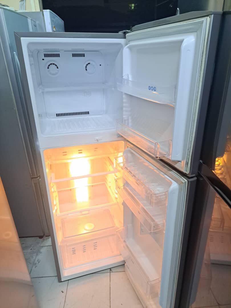 LG fridge freezer 2 door good condition one month warntey ada, TV ...