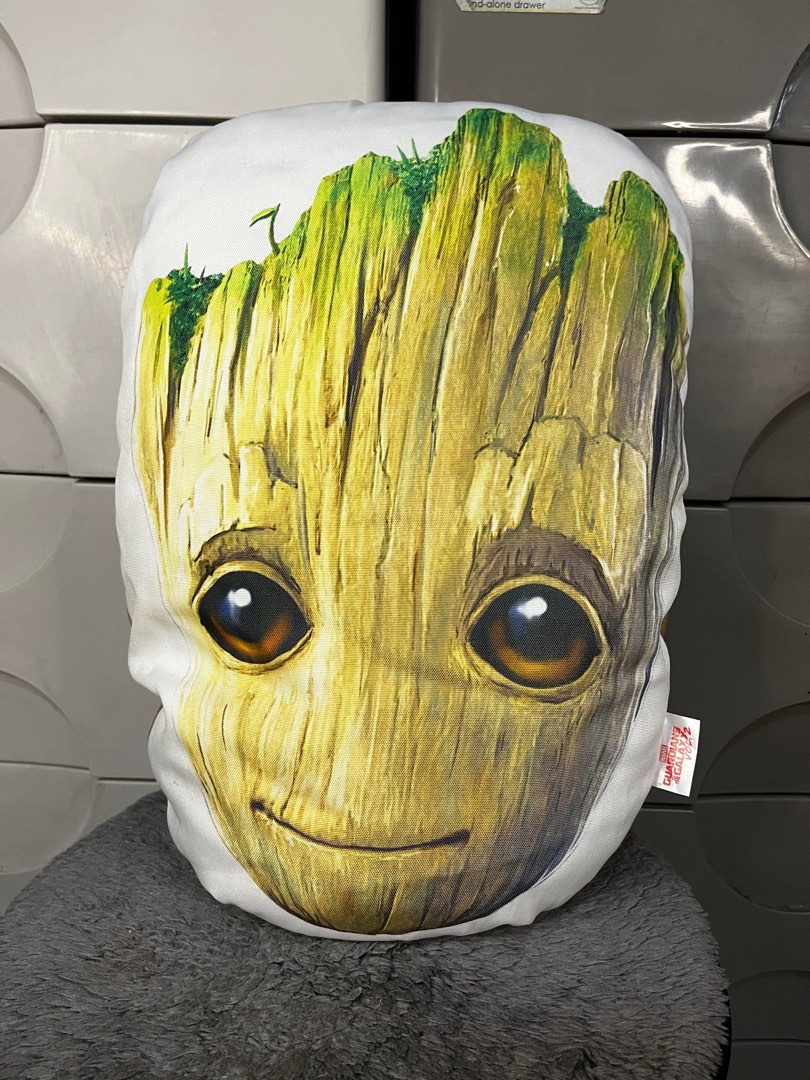 Marvel Guardians of the Galaxy Groot Head Pillow x Plush/Stufftoy ...