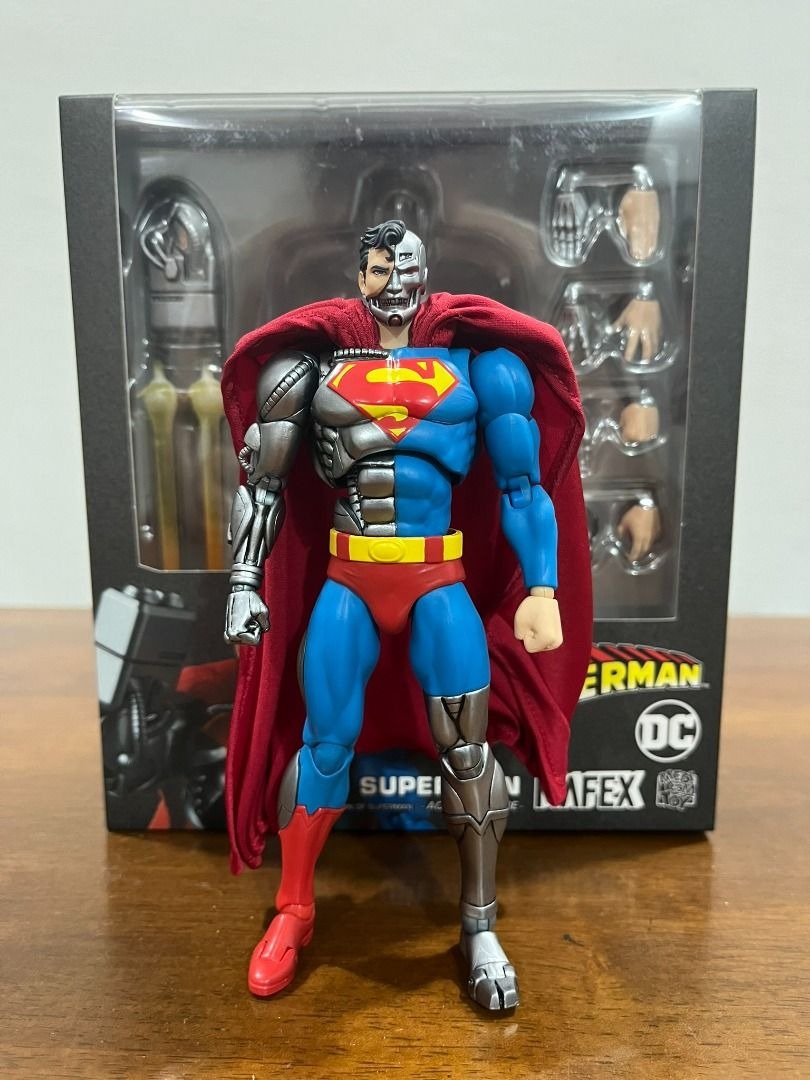 Medicom Mafex Cyborg Superman Return of Superman DC comics BIB, Hobbies ...