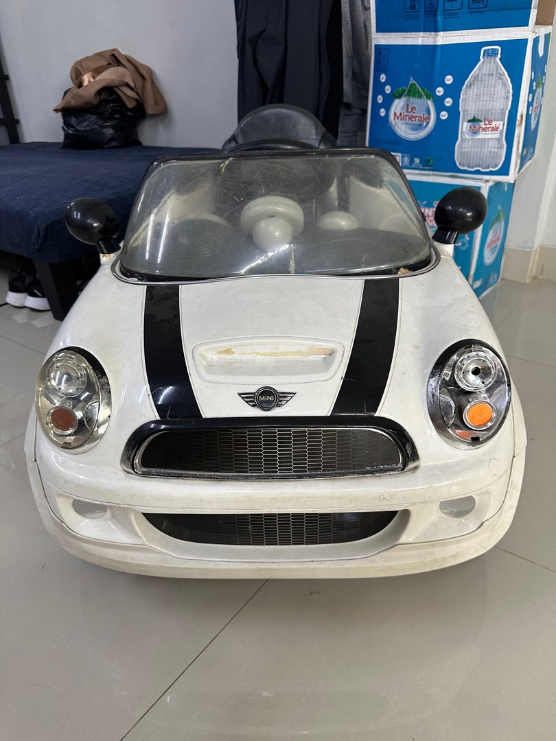 Mobil Aki Mainan Anak Mini Cooper Lengkap, Bayi & Anak, Mainan & Baby ...