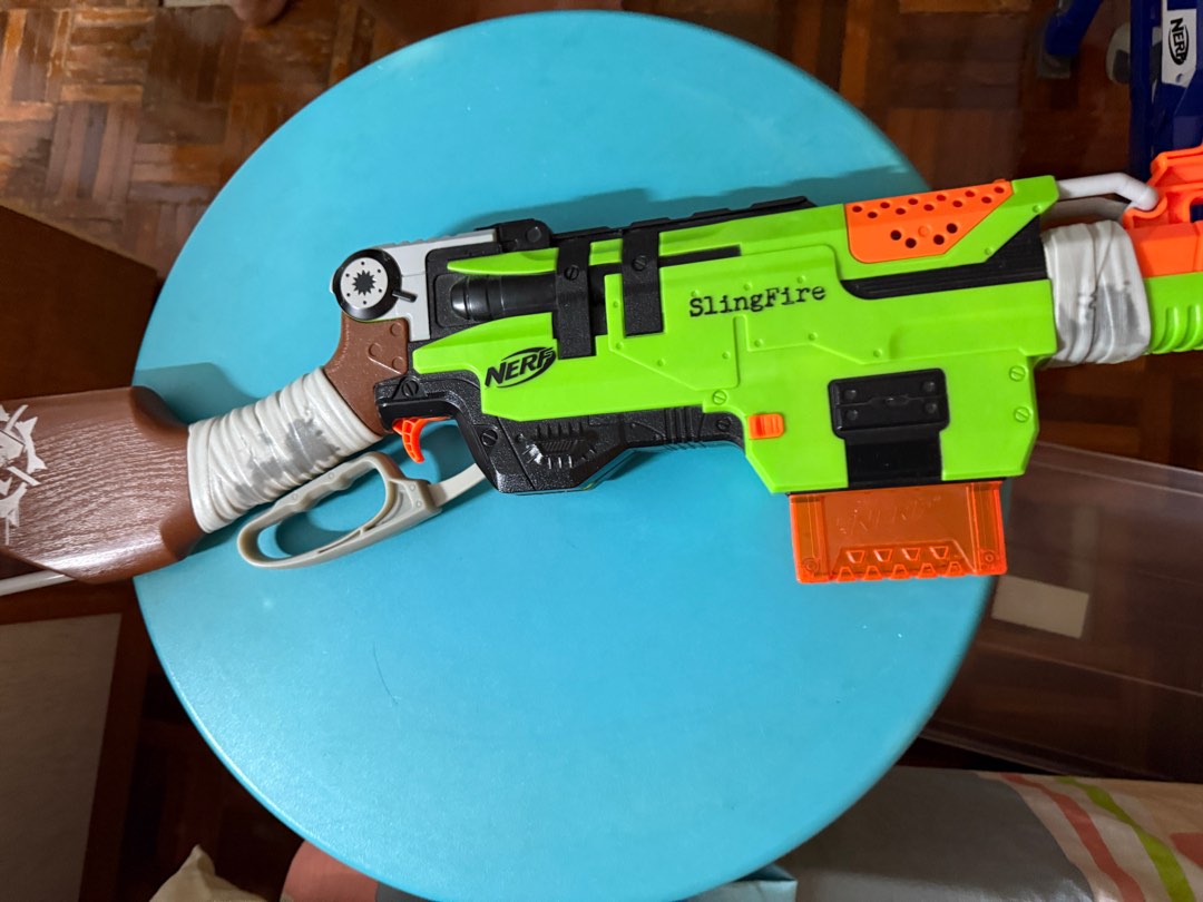Nerf slingfire, Hobbies & Toys, Toys & Games on Carousell
