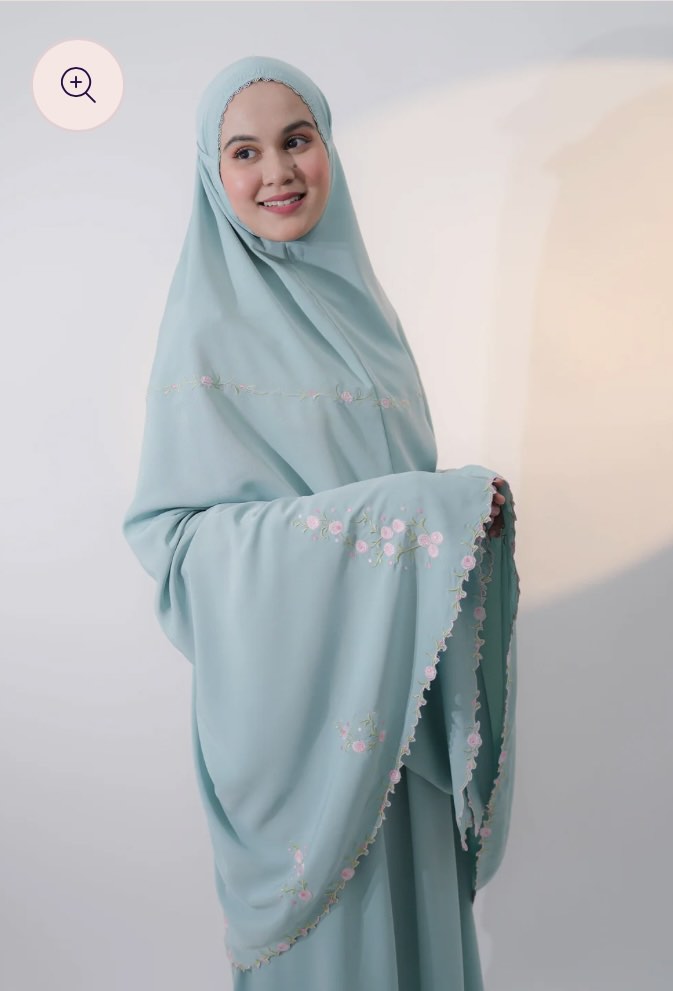 New Telekung Tea Seri, Women's Fashion, Muslimah Fashion, Prayer Sets ...