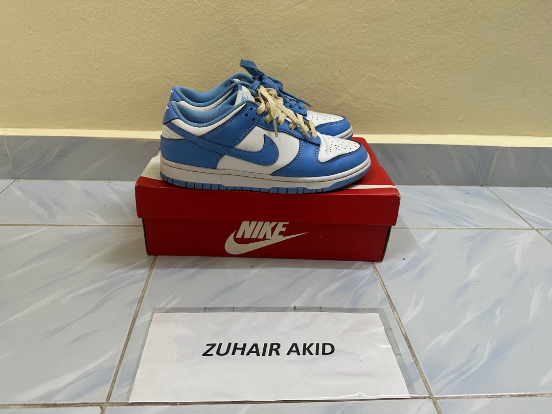 NIKE DUNK UNIVERSITY BLUE, Men's Fashion, Footwear, Sneakers on Carousell