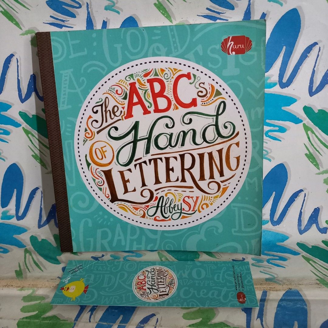 original Buku The ABC of Hand Lettering Abbey SY Bahasa Indonesia cek ...