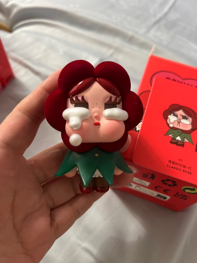 Original Popmart Crying for Love: Classic Rose, Hobbies & Toys, Toys ...