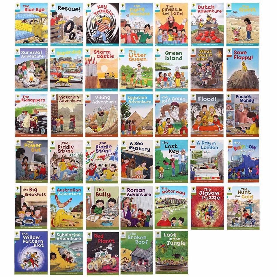 37pcs Oxford Ready Tree read with biff chips kids reading book children ...
