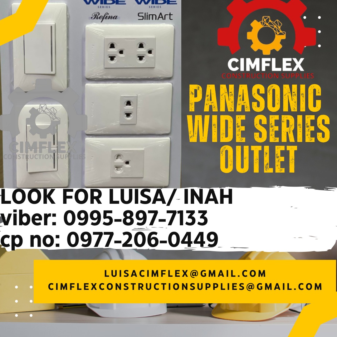 PANASONIC WIDE SERIES OUTLET, Everything Else, Others on Carousell