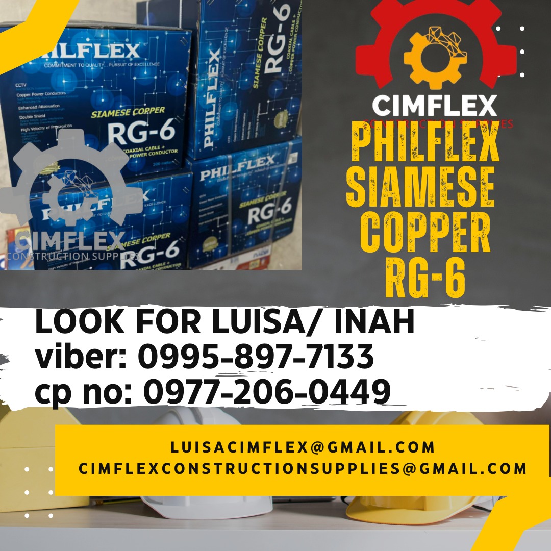 PHILFLEX SIAMESE COPPER RG-6, Commercial & Industrial, Construction ...