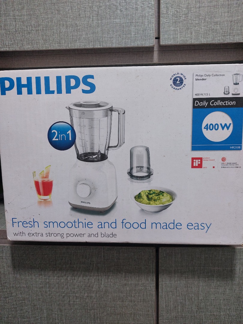Philip 2 in 1 blender new, TV & Home Appliances, Kitchen Appliances ...