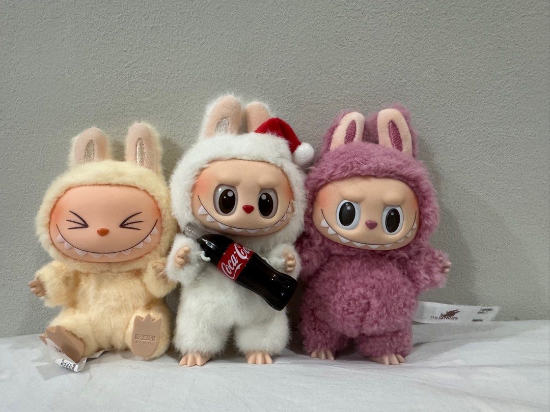 Popmart labubu set, Hobbies & Toys, Toys & Games on Carousell
