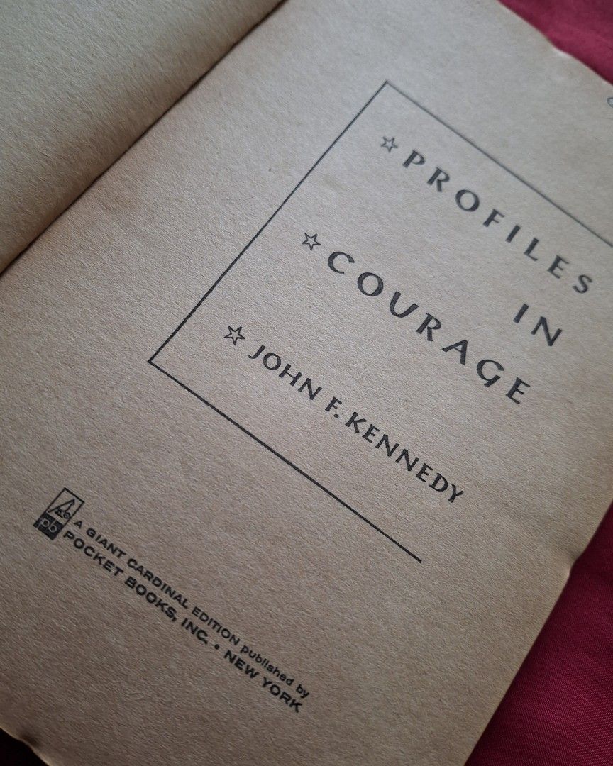 Profiles in Courage by John F Kennedy - Rare 1960s book, Hobbies & Toys ...