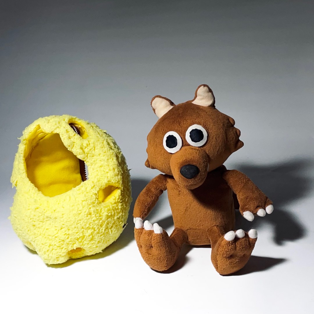 Rare Yellow Sheep Wool Nagoya Television (Me-Tele)" By Plush Toy Wolfy ...