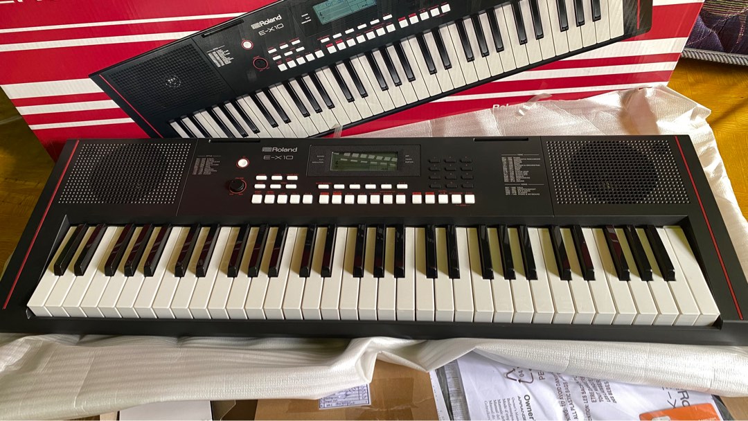 Roland EX10 Keyboard Arranger Termasuk Stand double, Musik & Media ...
