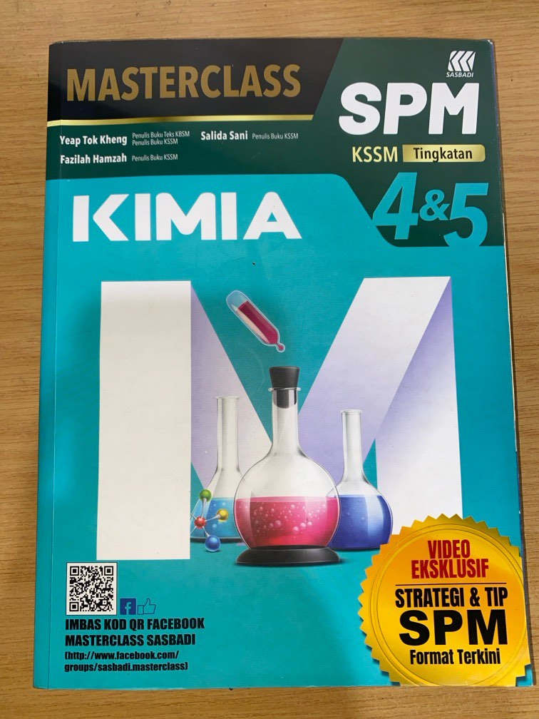 sasbadi masterclass kimia, Hobbies & Toys, Books & Magazines, Textbooks ...