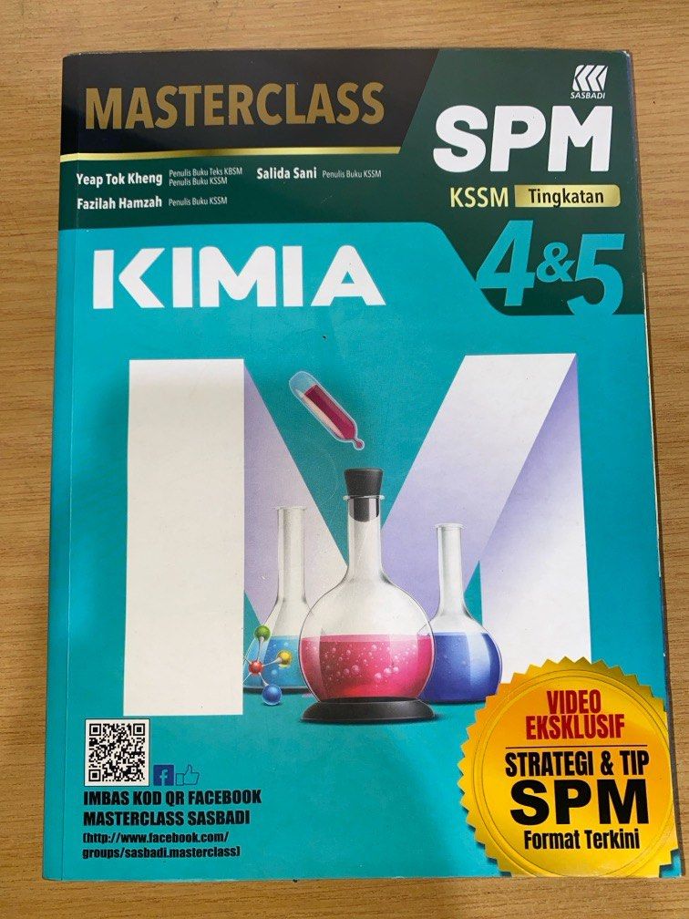 sasbadi masterclass kimia, Hobbies & Toys, Books & Magazines, Textbooks ...