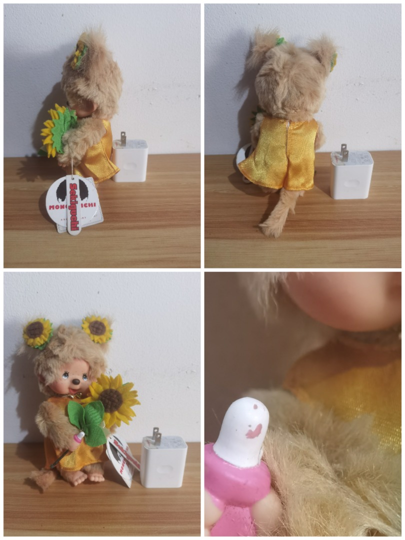 Sekiguchi - Ohana Batake Sunflower Monchhichi, Hobbies & Toys, Toys & Games on Carousell
