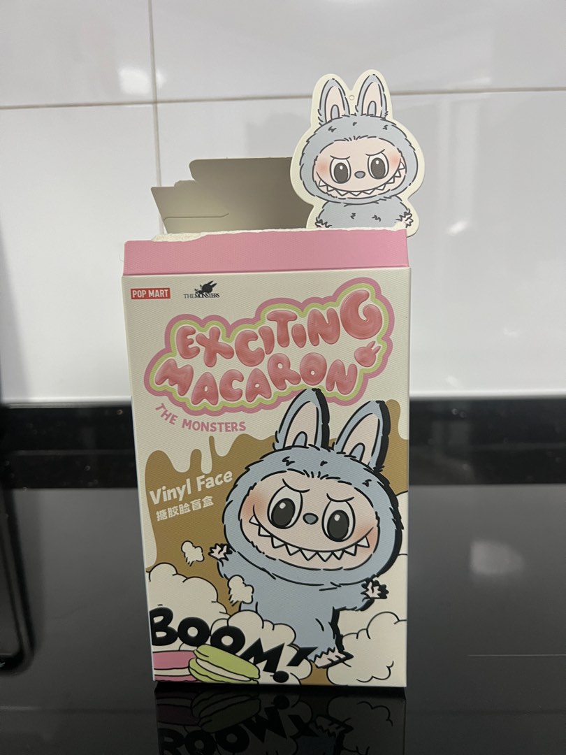 Selling Labubu V1 Macarons - Sesame Bean, Hobbies & Toys, Toys & Games ...