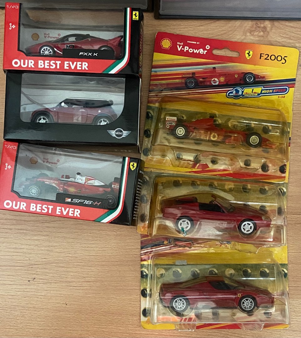 Shell Car Collection, Hobbies & Toys, Toys & Games on Carousell