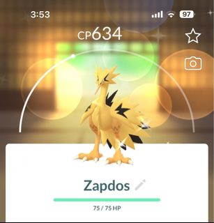 Shiny Dynamax Zapdos Pokemon Go, Video Gaming, Gaming Accessories, In ...