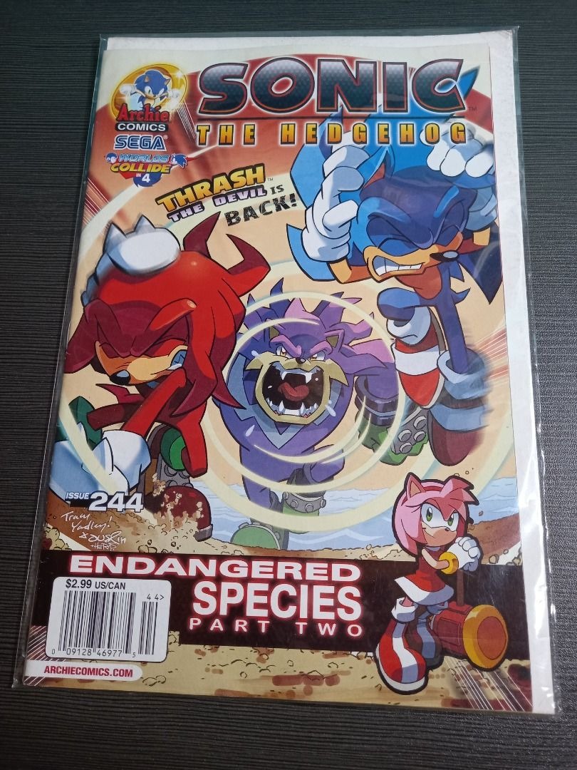 Sonic The Hedgehog #244 Comics February 2013 by Archie Comic ...