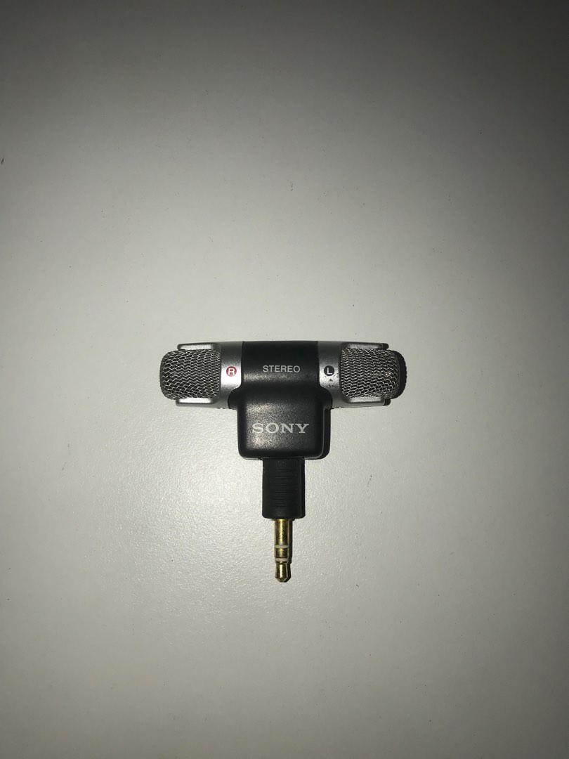 Sony Stereo Microphone - ECM-DS70P, Audio, Microphones on Carousell
