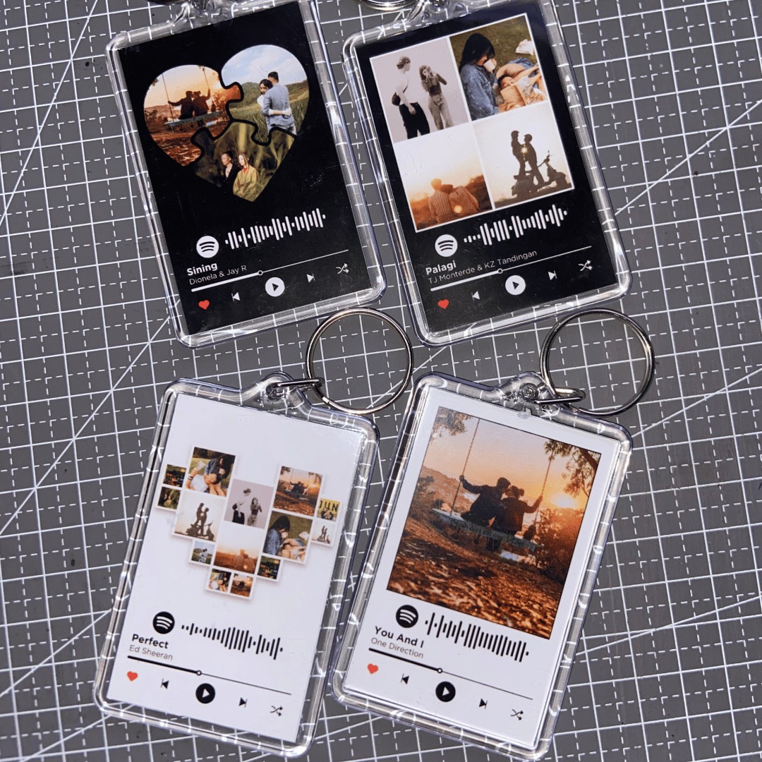 Spotify Scannable Keychain - Personalized, Customized, Scannable ...