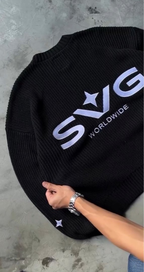 svg knitwear, Men's Fashion, Activewear on Carousell