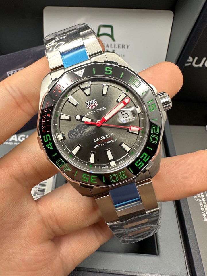 Tag Heuer Aquaracer Match Timer CSL Edition 43mm Automatic Steel ...