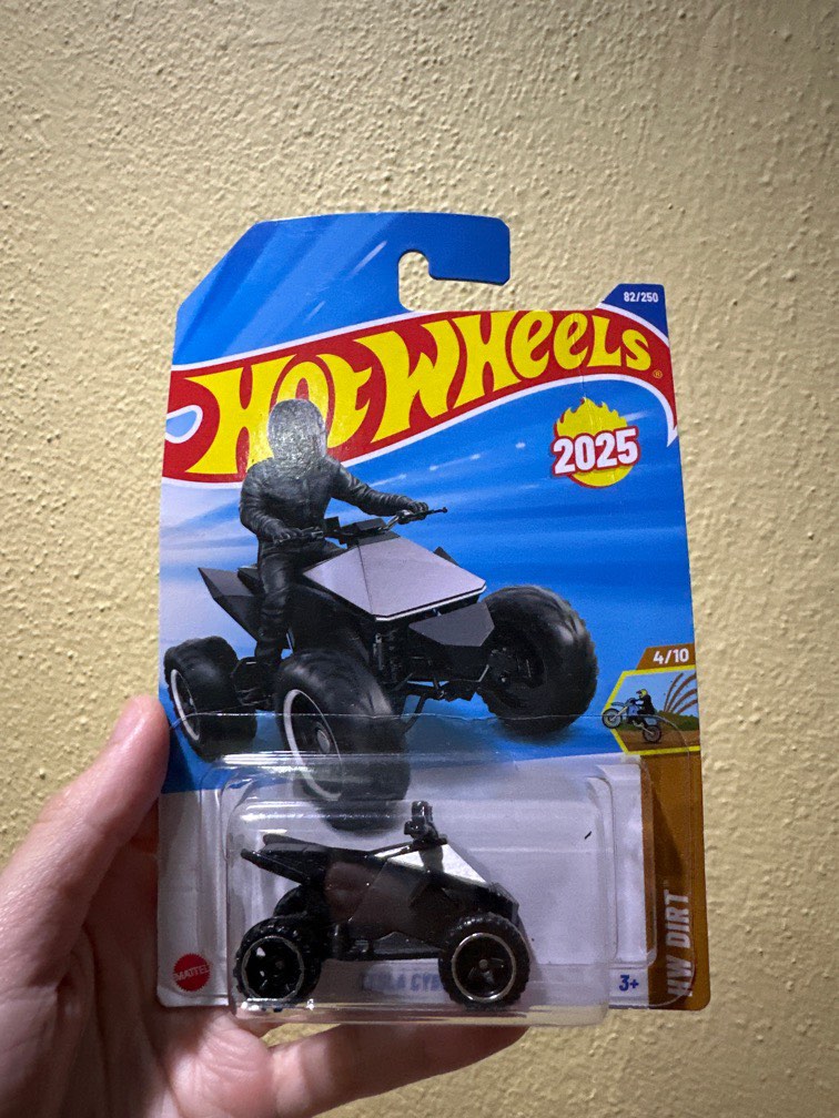 Tesla cyberquad hot wheels, Hobbies & Toys, Toys & Games on Carousell