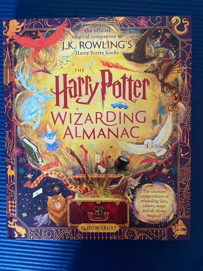 The Harry Potter Wizarding Almanac/哈利波特：魔法圖鑑/J.K. Rowling/哈利波特, 書籍、休閒與 ...
