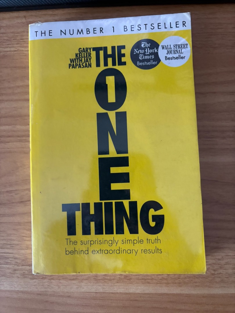 THE ONE THING - GARY KELLER, Hobbies & Toys, Books & Magazines, Fiction ...