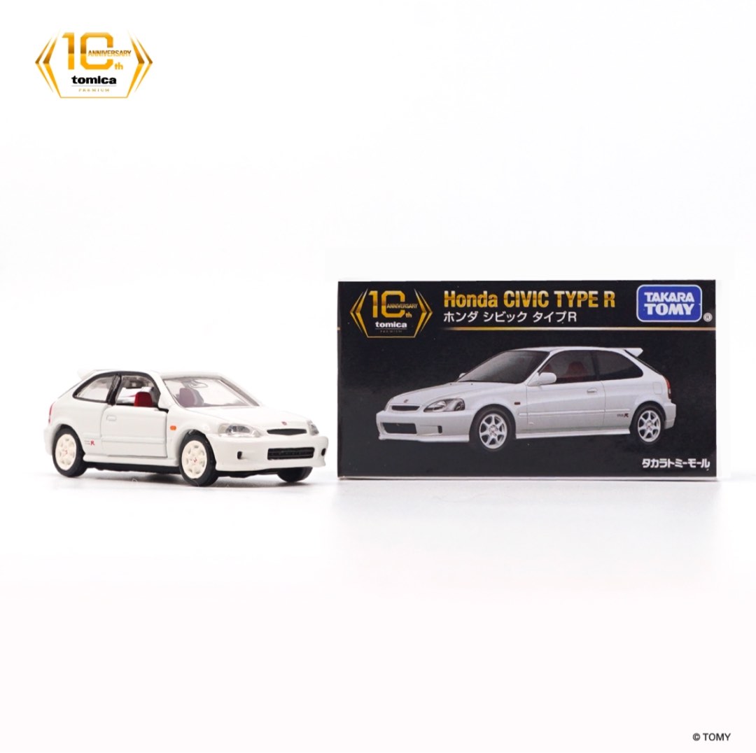 tomica premium 10th anniversary- honda civic type r, Hobbies & Toys ...
