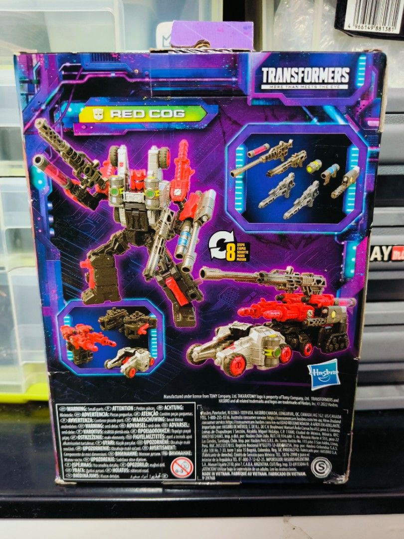 Transformers Legacy Red Cog NEW, Hobbies & Toys, Toys & Games on Carousell