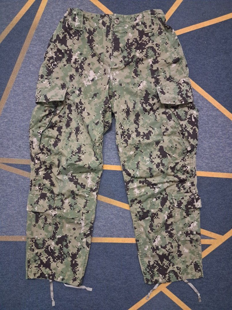 USN AOR2 NWU Type iii Digital Camouflage US Army Navy Military Ripstop ...