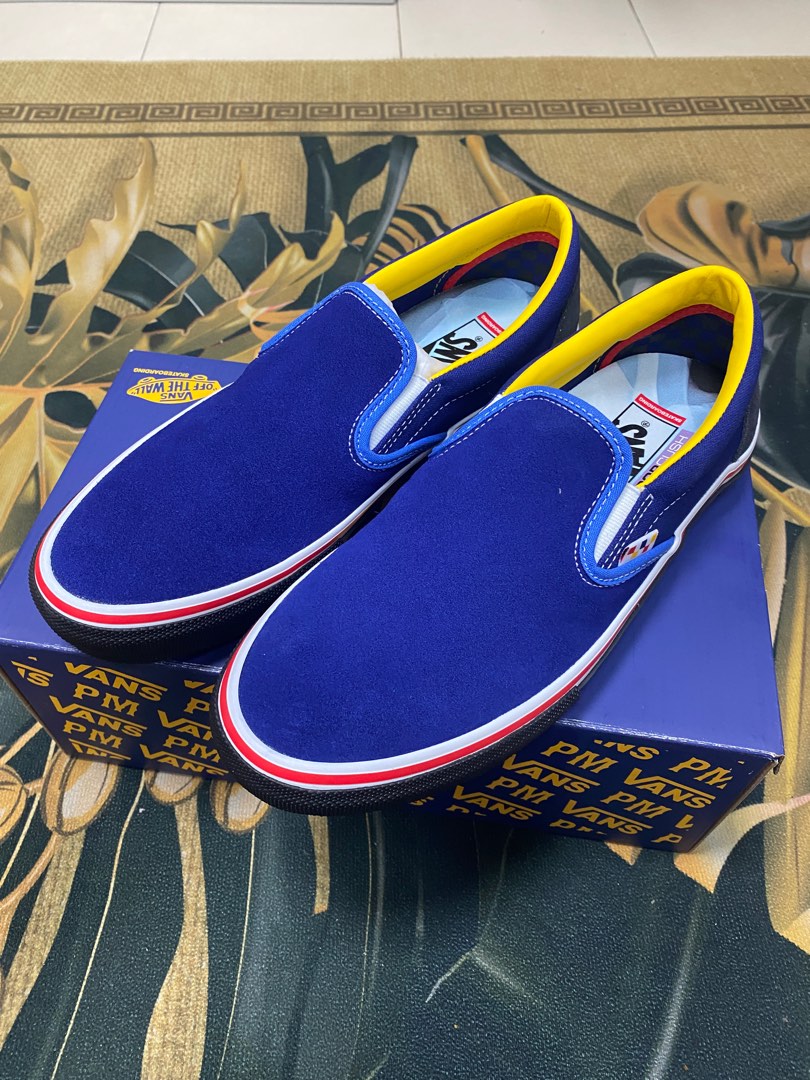 Vans Padin Musa Slip-On, Men's Fashion, Footwear, Sneakers on Carousell
