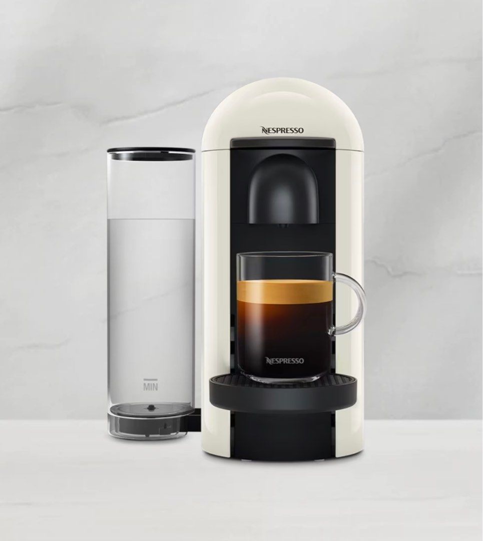 Nespresso VertuoPlus White, TV & Home Appliances, Kitchen Appliances, Coffee Machines & Makers ...