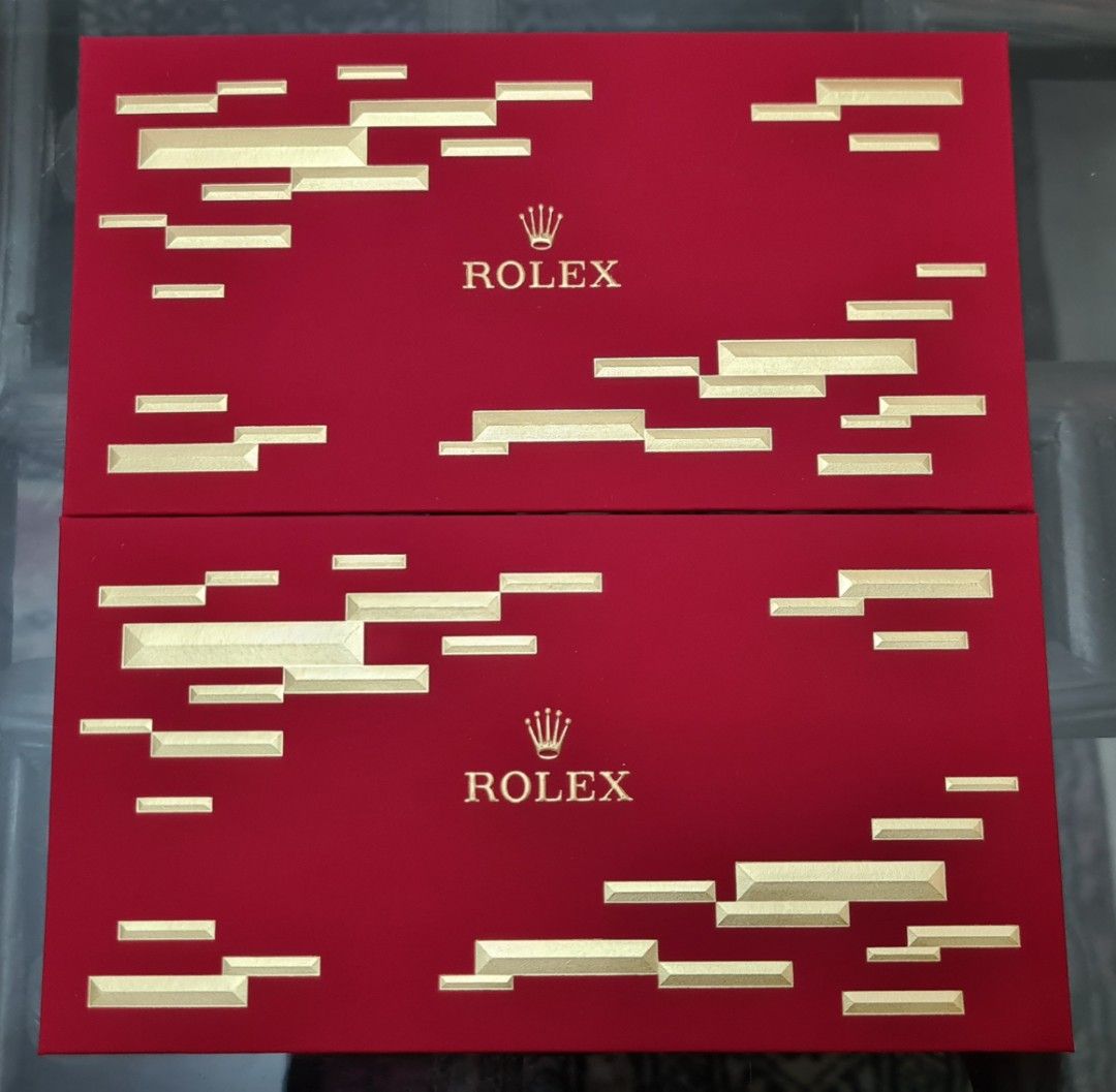 10 pcs Rolex 2025 Red Packet / Sampul Duit Raya, Hobbies & Toys ...
