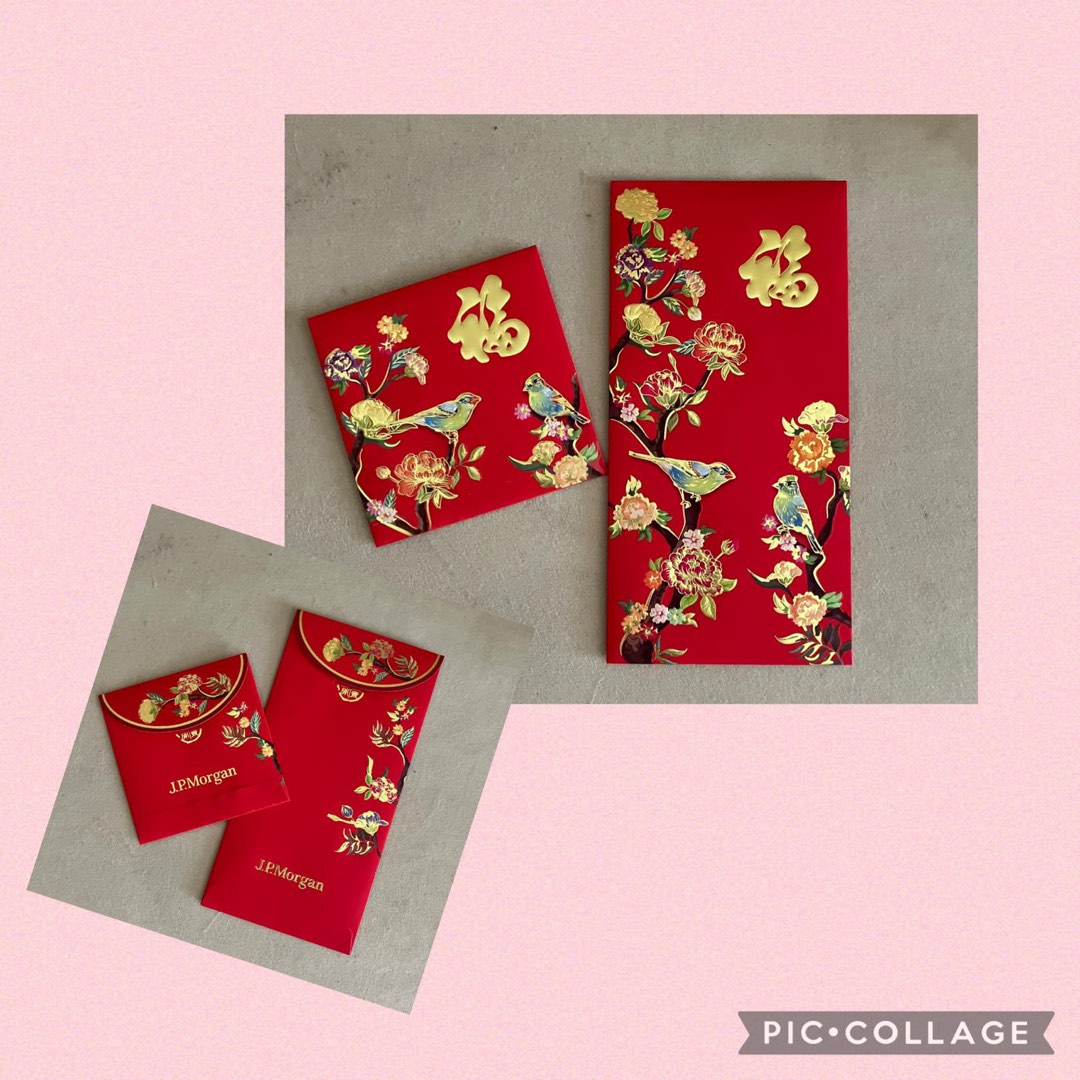 2025 CNY Red Packet (JP Morgan) (2 Packs), Hobbies & Toys, Stationery ...