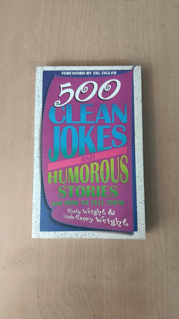 500 Clean Jokes and Humorous Stories and how to tell them joke book ...