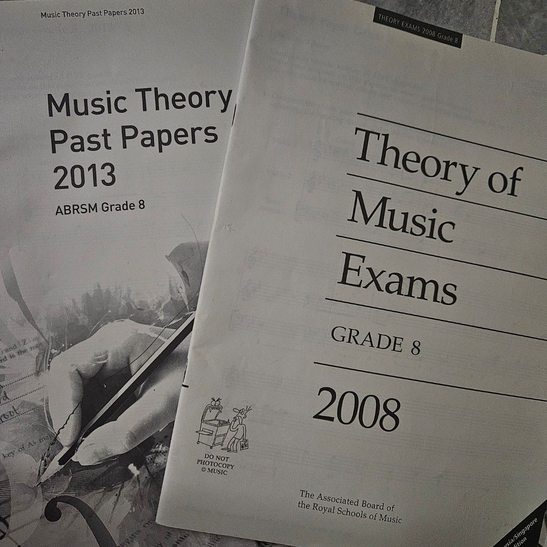 ABRSM Music Theory Past Papers Grade 8, Hobbies & Toys, Books ...