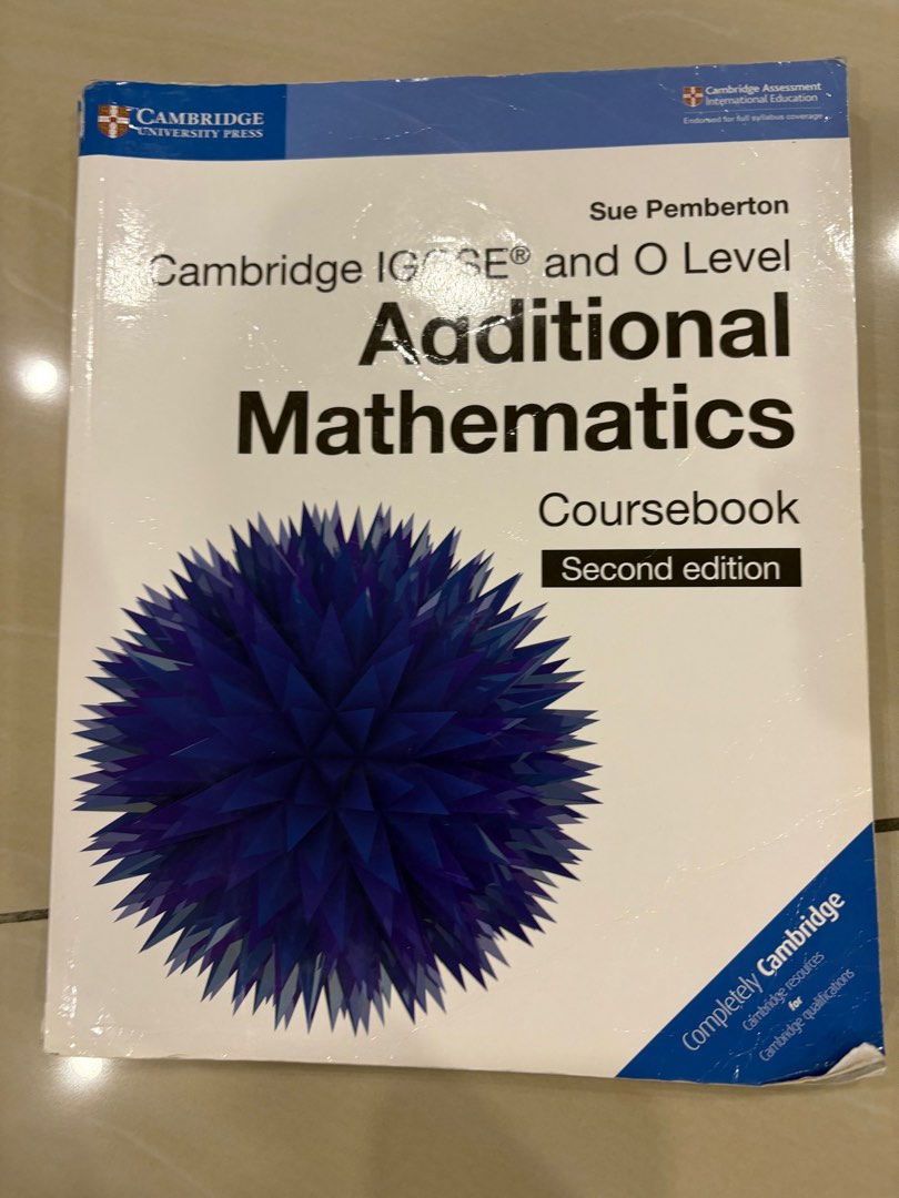 Add Maths Igcse Textbook Hobbies And Toys Books And Magazines Textbooks On Carousell