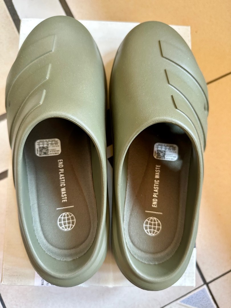 Adidas Adicane Clog Military Green Size US/UK 5, Men's Fashion, Footwear, Slippers & Slides on ...