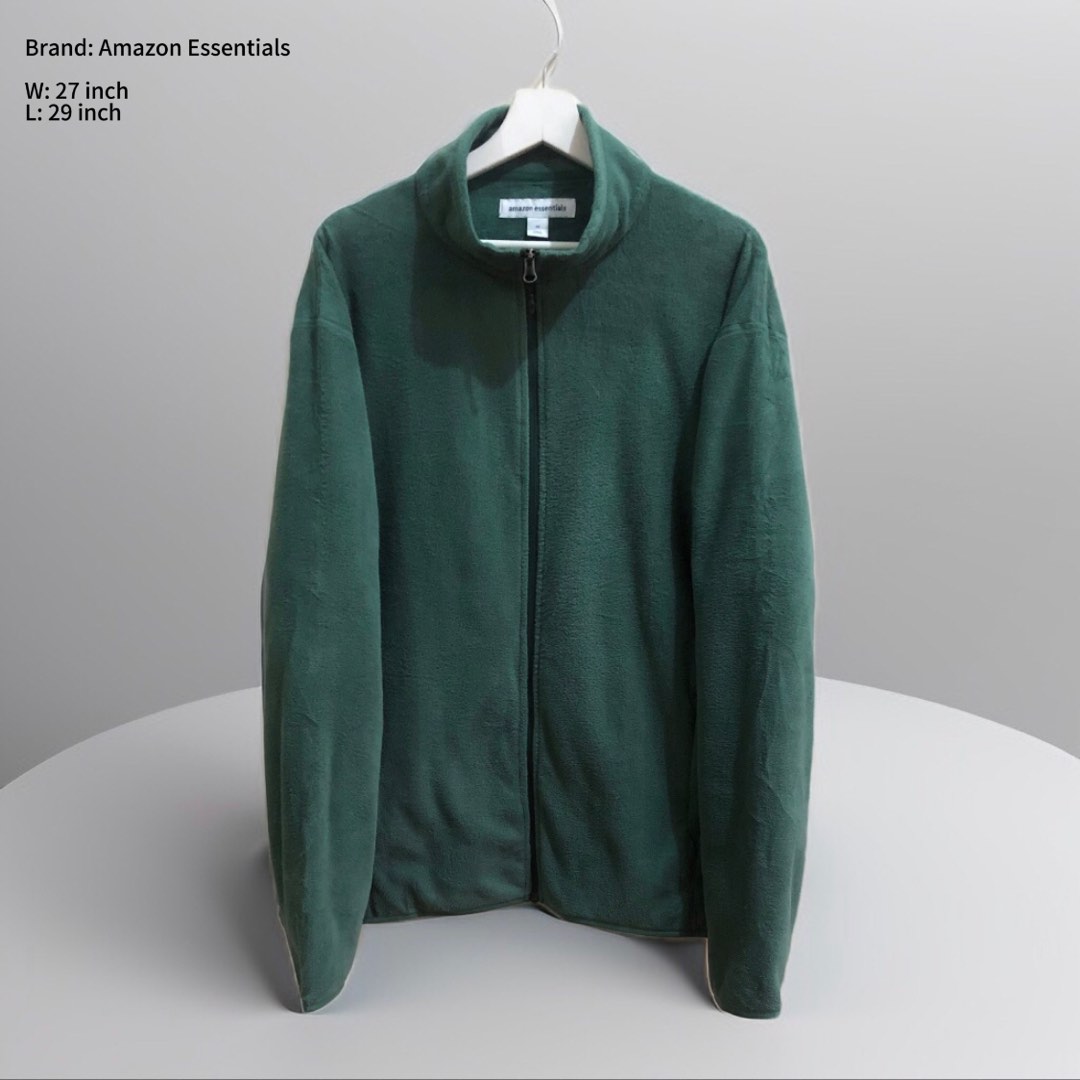 Amazon Essentials Big Green Jacket, Men's Fashion, Coats, Jackets and ...