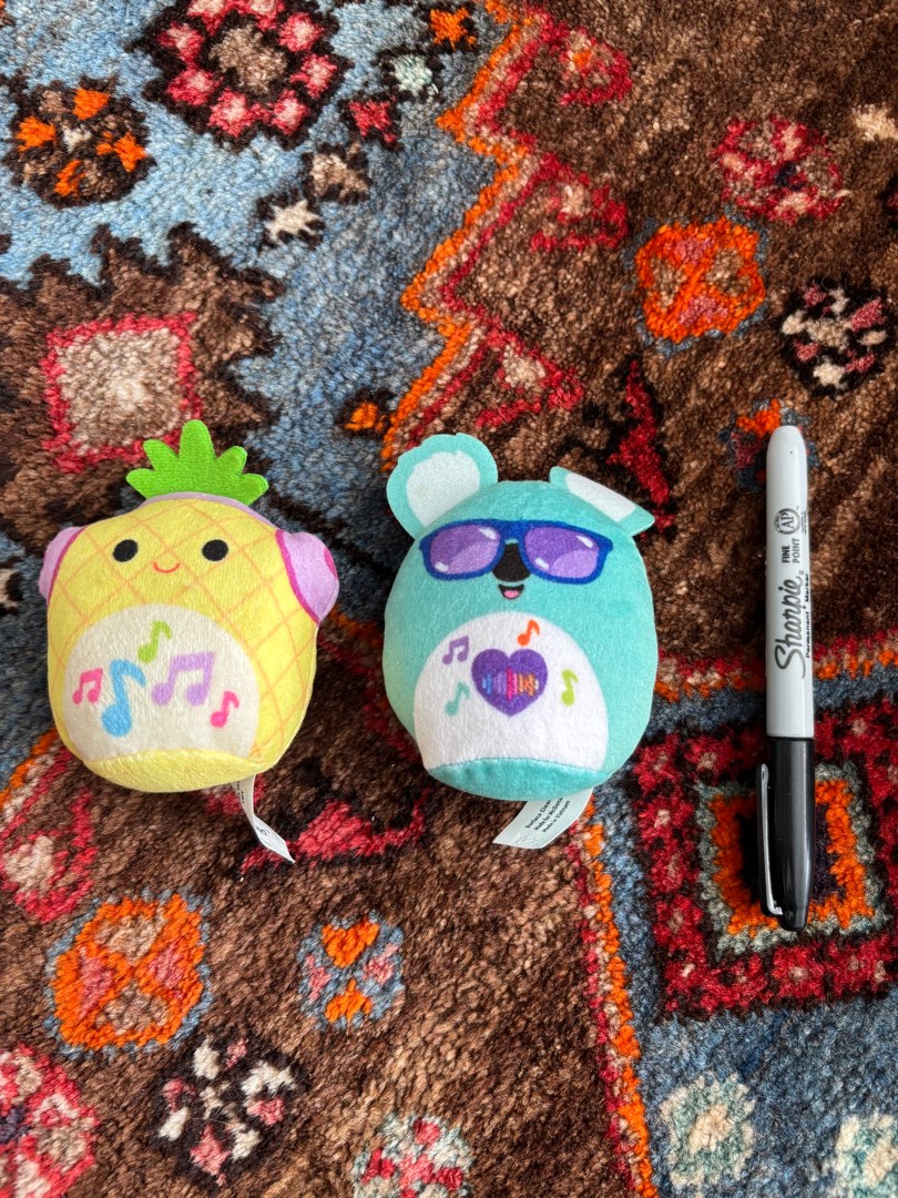 AS IS PRELOVED 2023 Squishmallows McDonalds Kevin & Maui, Hobbies ...