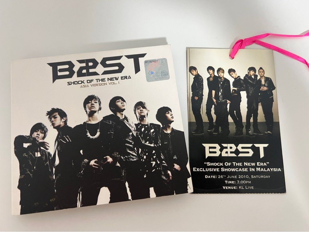 B2ST Shock of the new era Asia Ver. Vol.1 (Signed Album), Hobbies ...
