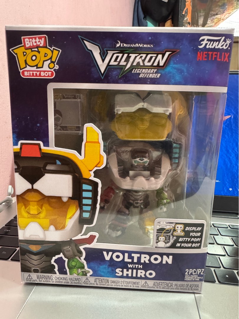 Bitty Pop: Bitty Bot Voltron with Shiro, Hobbies & Toys, Toys & Games ...